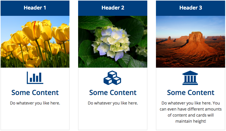 Card Snippets in the CMS – Web & Digital Help Center